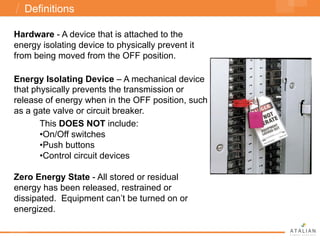 Lockout _ Tagout Electrical Safety.pdf lotos systems | PDF | Home ...
