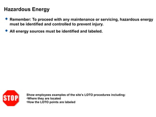 Lockout Tag power point for safety +.ppt