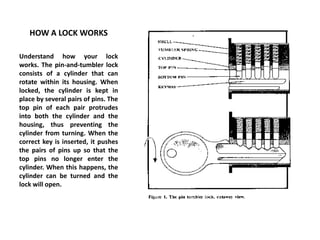 Lock picking | PPTX
