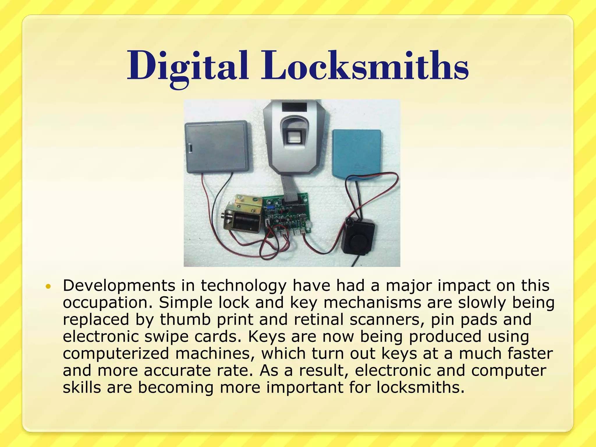 Locksmith slide show | PDF