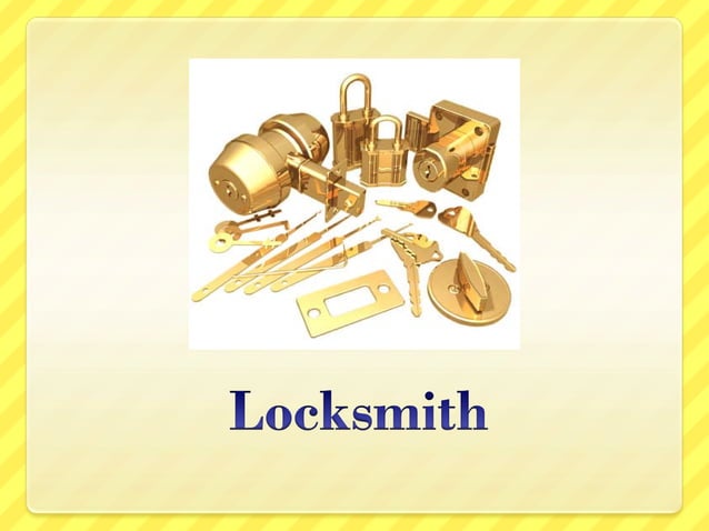 Locksmith slide show | PPT