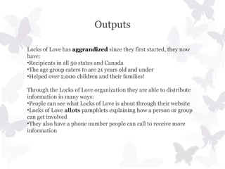Locks of love | PPT