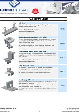Lock Solar Product Catalogue | PDF