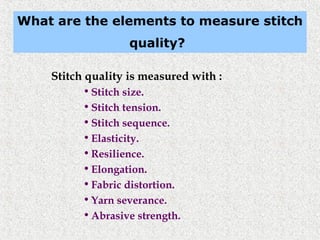 Lock stitch formation | PPT