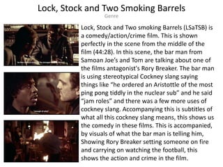 Lock stock presentation | PPT