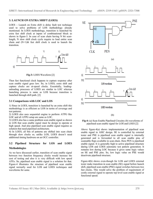 Loc Los And Loes At Speed Testing Methodologies For Automatic Test Pattern Generation Using