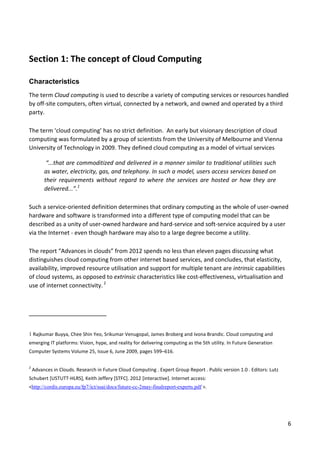 LoCloud - D1.1: Report on the State-of-the Art Monitoring and Situation ...