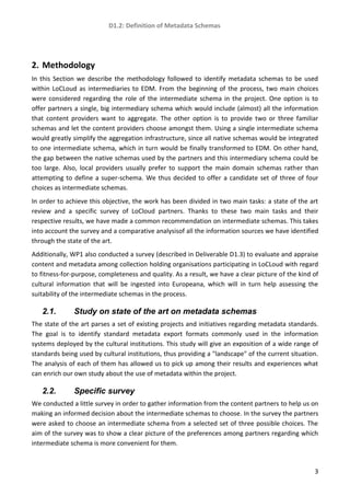 LoCloud - D1.2: Definition of Metadata Schemas | PDF | Cloud Computing | Internet