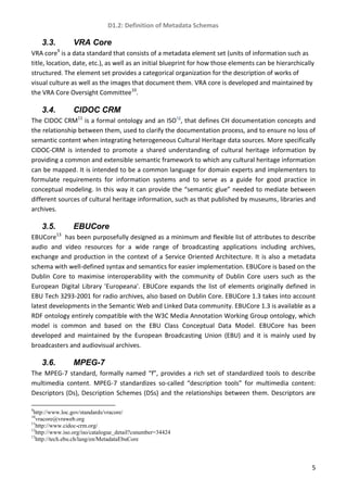 LoCloud - D1.2: Definition of Metadata Schemas | PDF | Cloud Computing | Internet