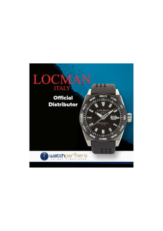 LOCMAN Stealth Automatic Mens Watch | PDF | Modern Art | Fine Art
