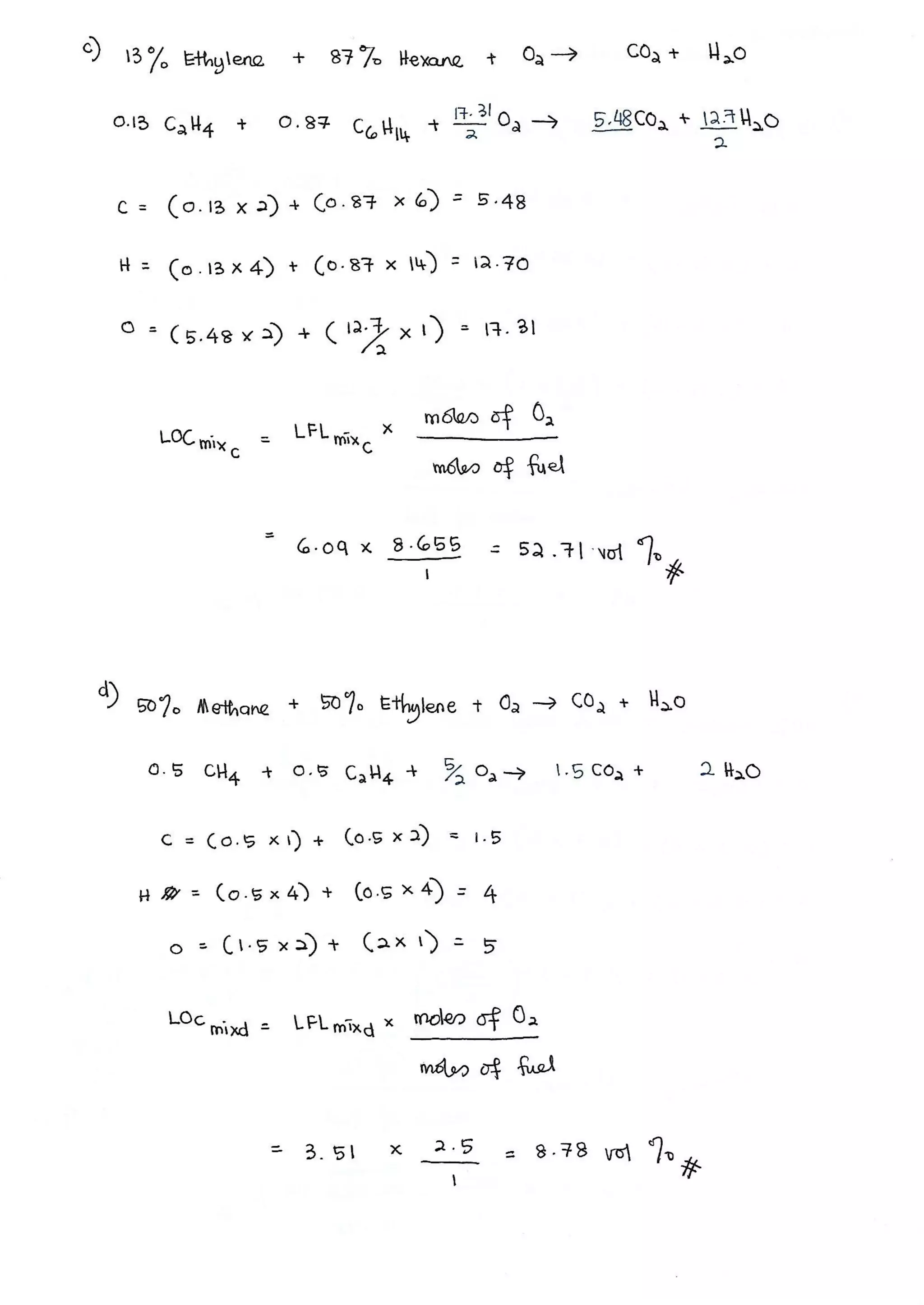 LOC Mixture Exercise | PDF