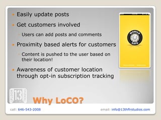 LoCO Platform | PPTX