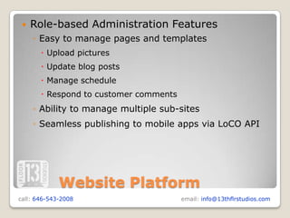 LoCO Platform | PPTX
