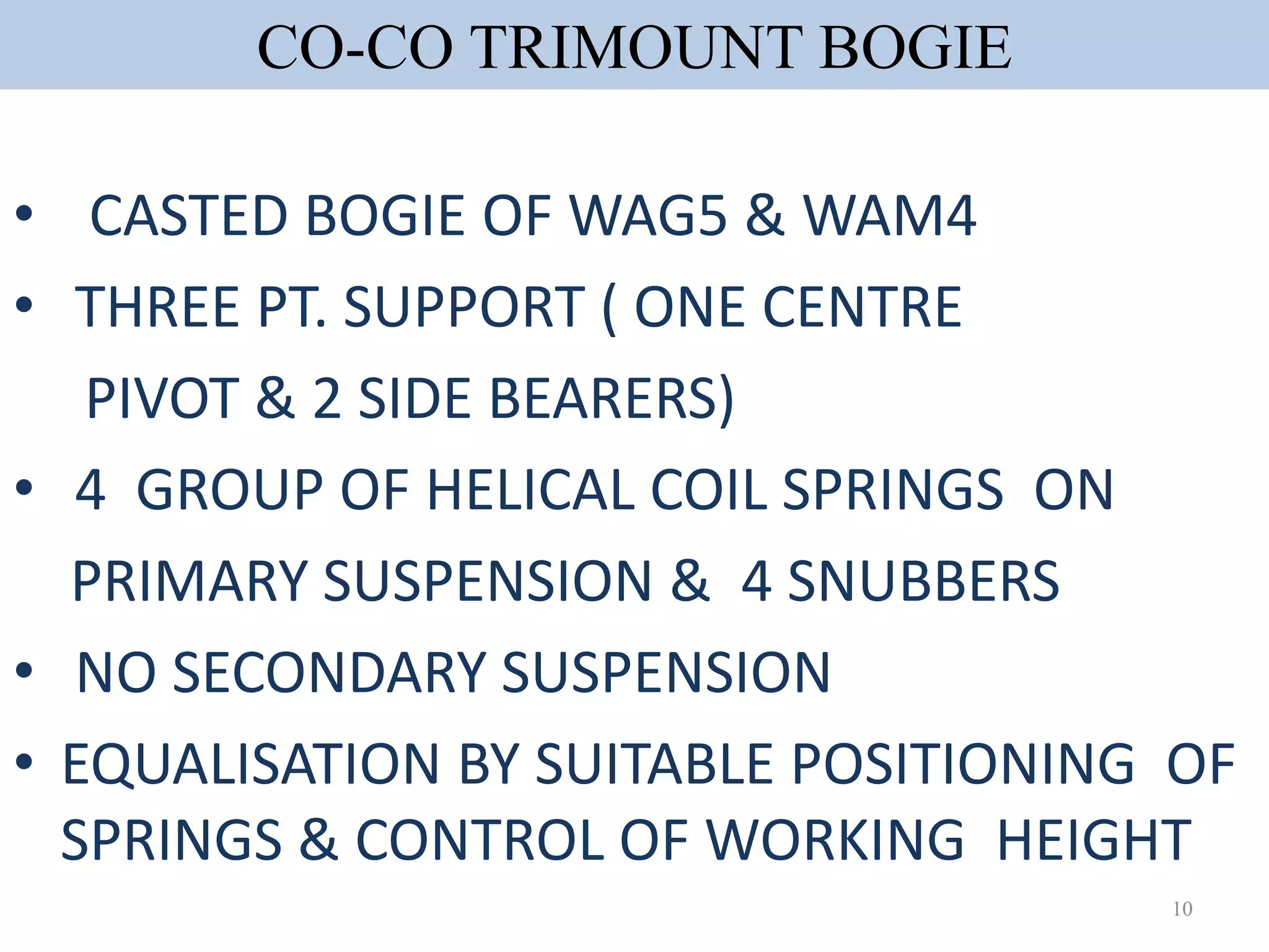 Loco bogies clw | PDF
