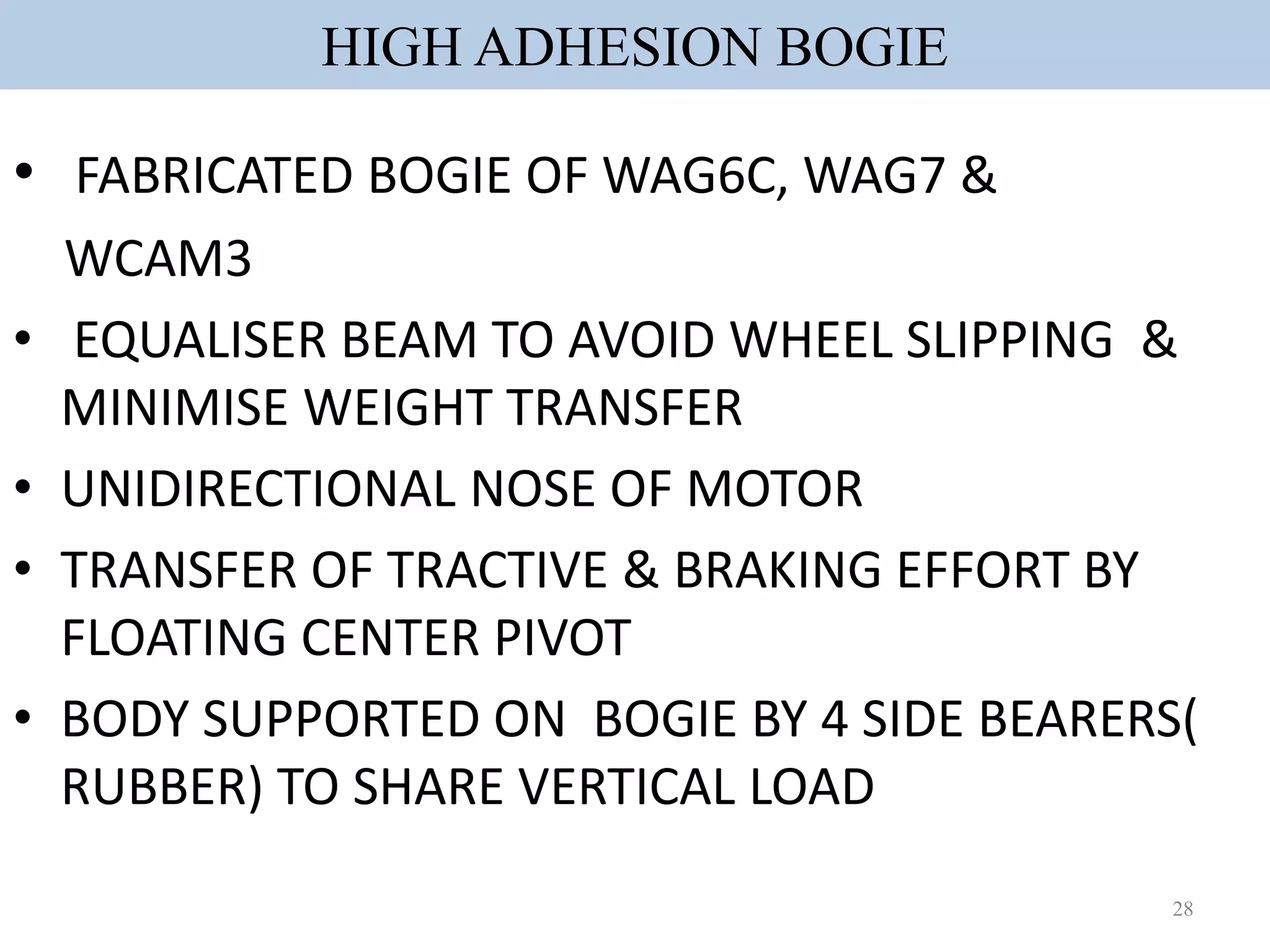 Loco bogies clw | PDF