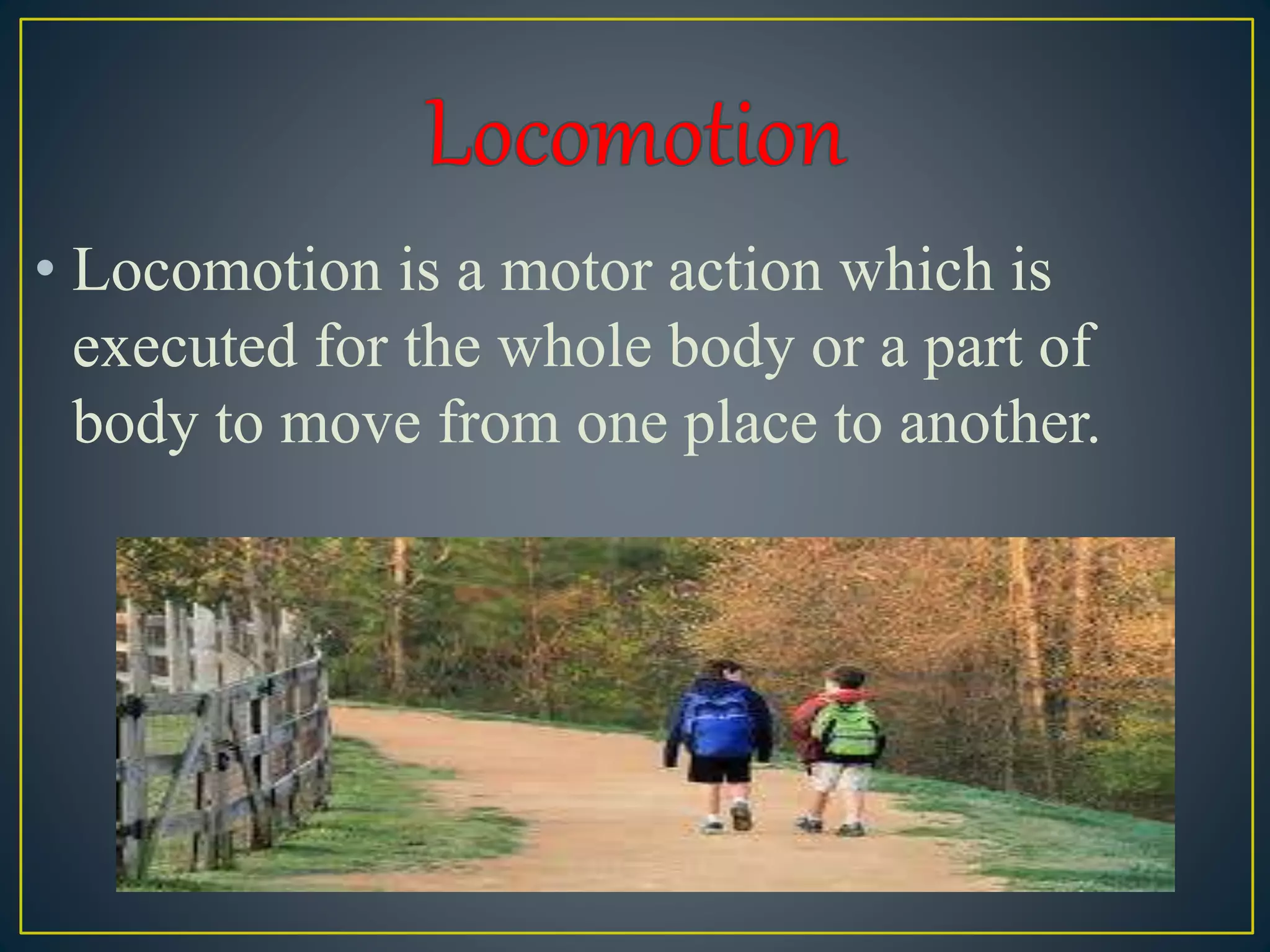 Locomotion | PPTX
