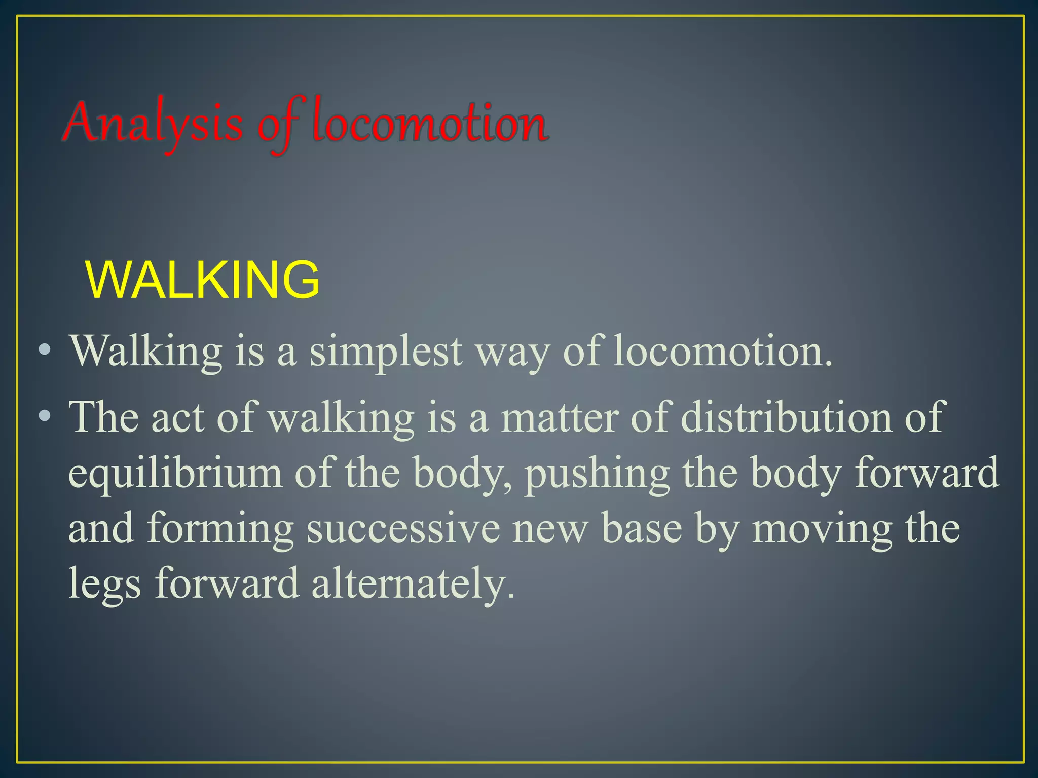 Locomotion | PPTX