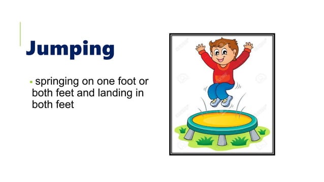 Locomotor and Non-locomotor Movements | PPTX