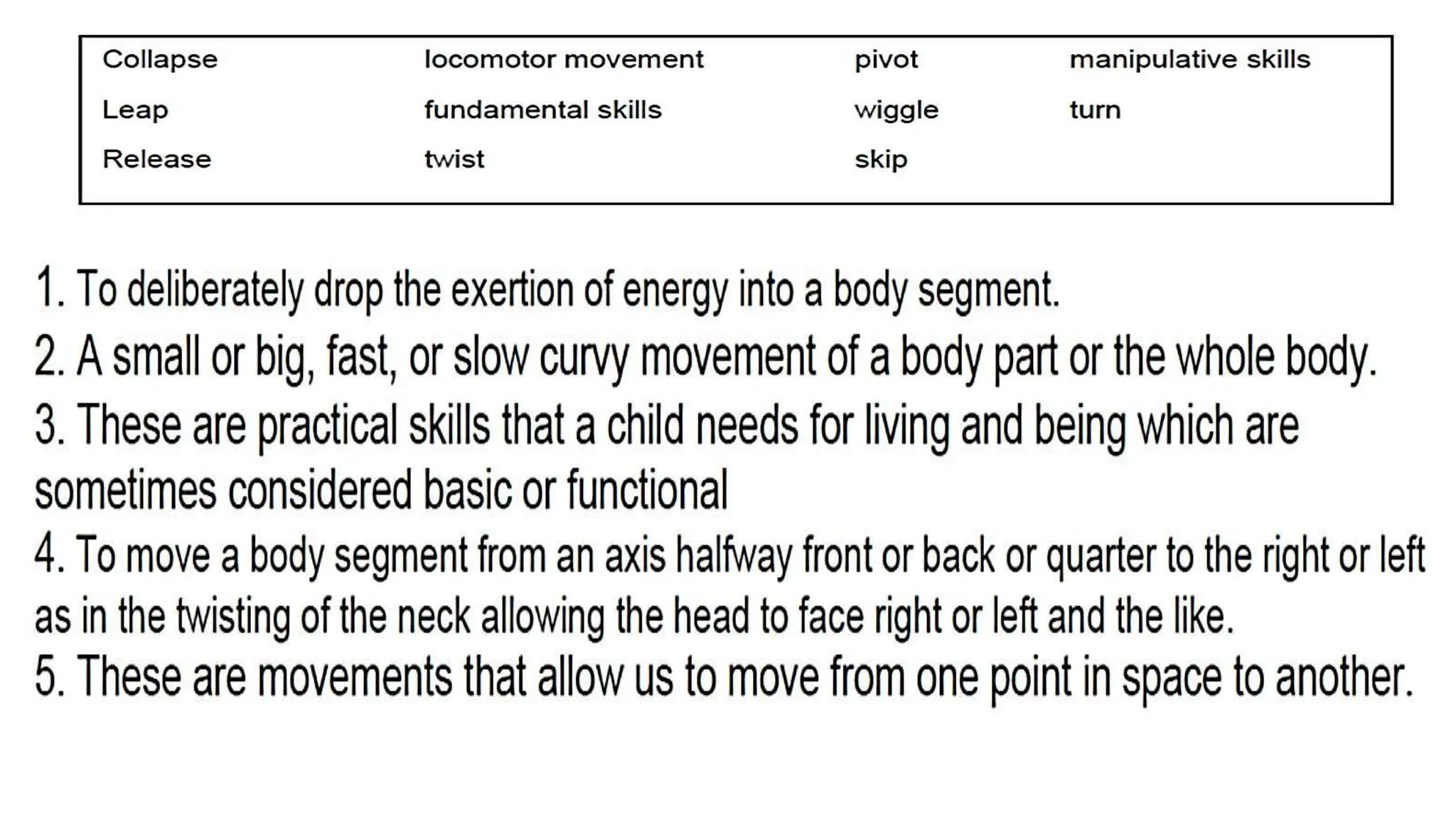 LOCOMOTOR AND NON LOCOMOTOR MOVEMENTS.pptx
