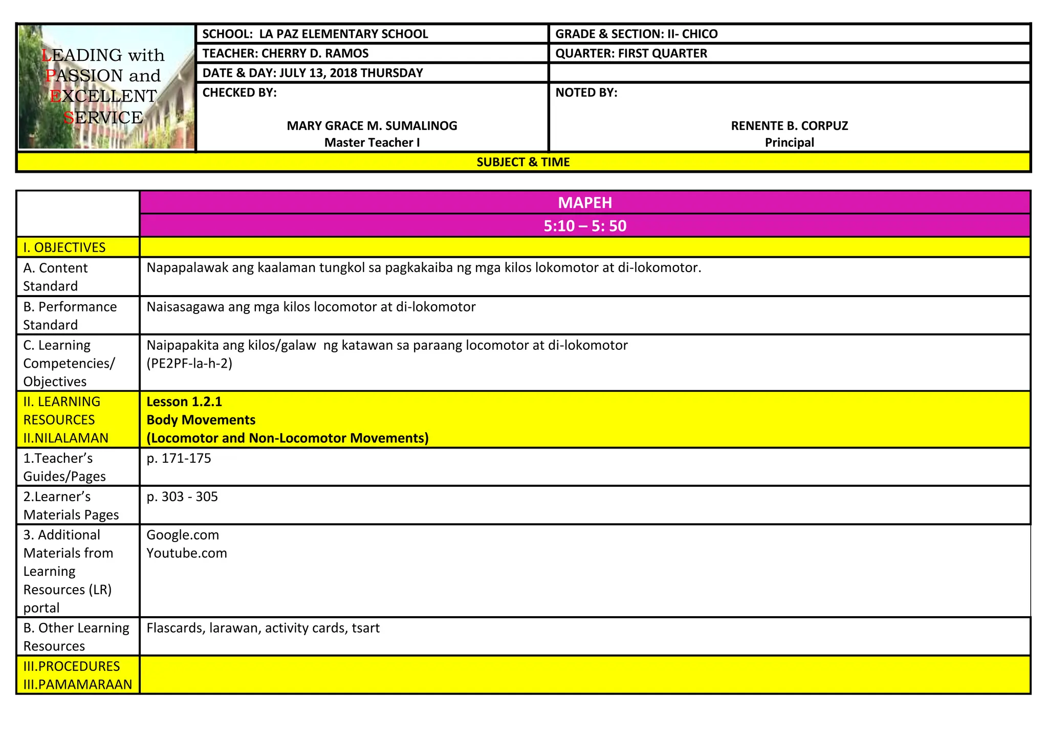 Locomotor and Non-Locomotor Movements.docx