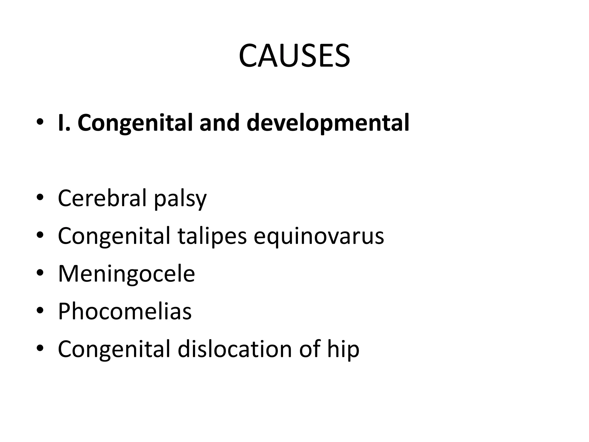 Locomotor disabilities | PPT