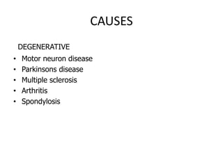 Locomotor disabilities | PPT