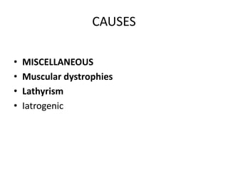 Locomotor disabilities | PPT