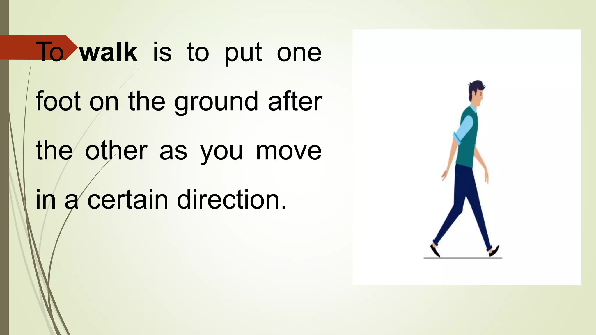 Locomotor movements | PPTX
