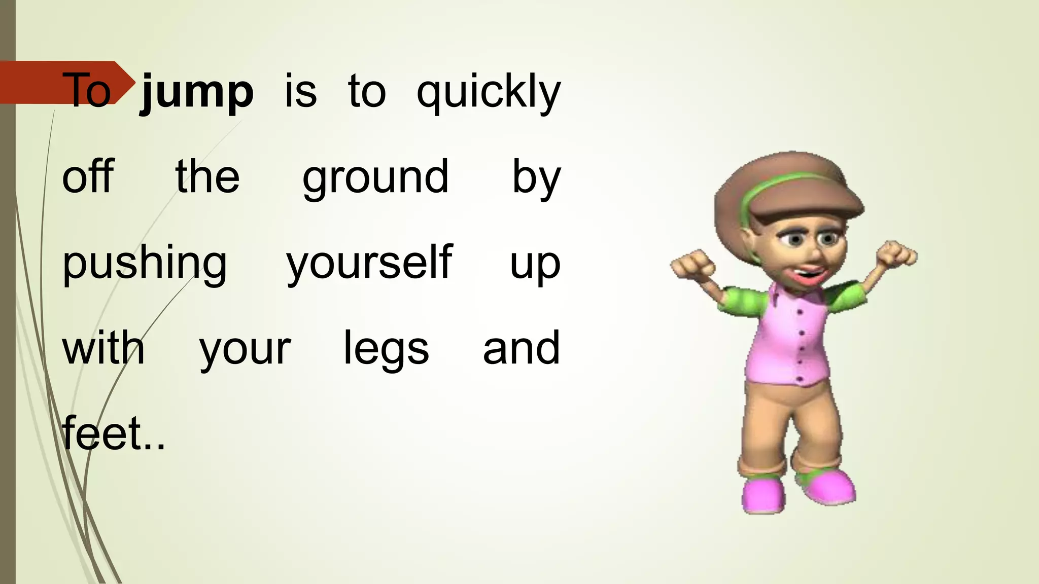 Locomotor movements | PPTX