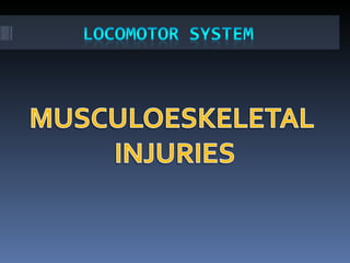 Locomotor System | PPT