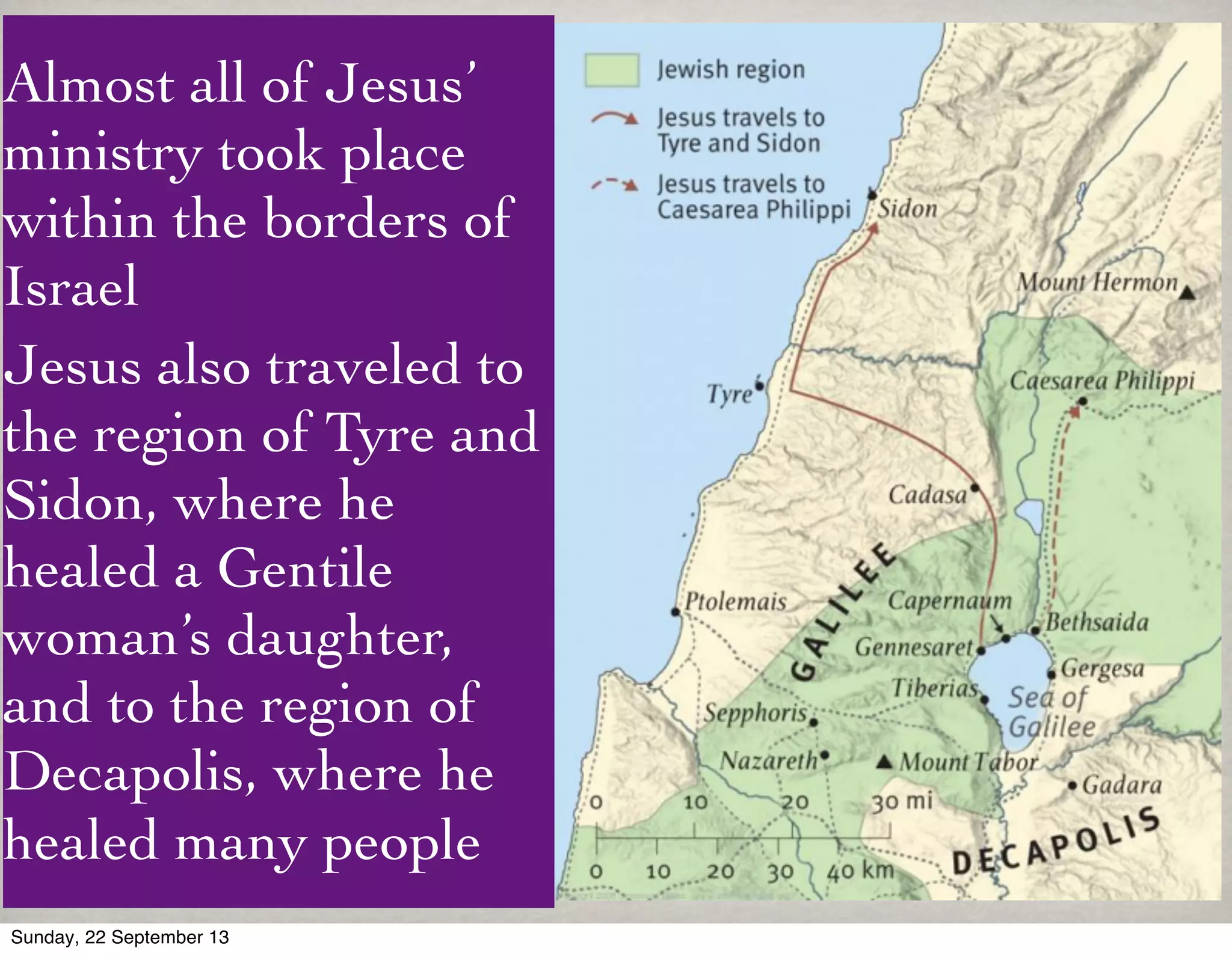 202, Life of Christ, section 7c: Later Galilean ministry, withdrawal | PDF