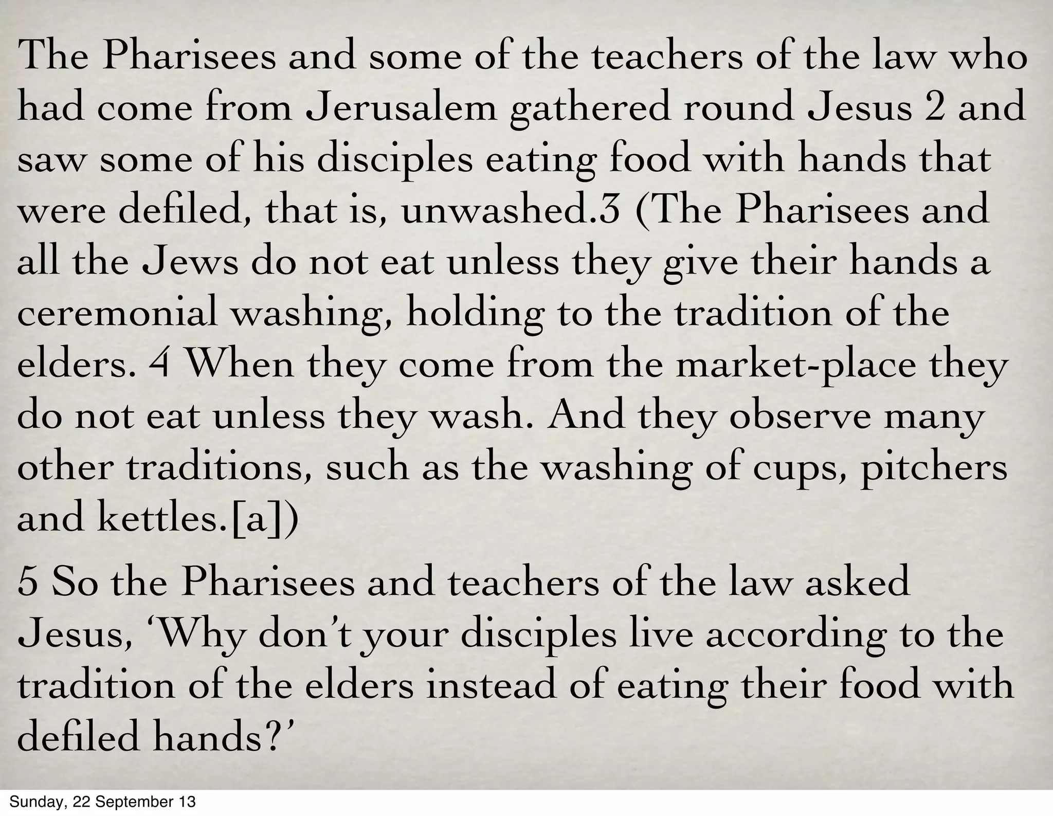 202, Life of Christ, section 7c: Later Galilean ministry, withdrawal | PDF