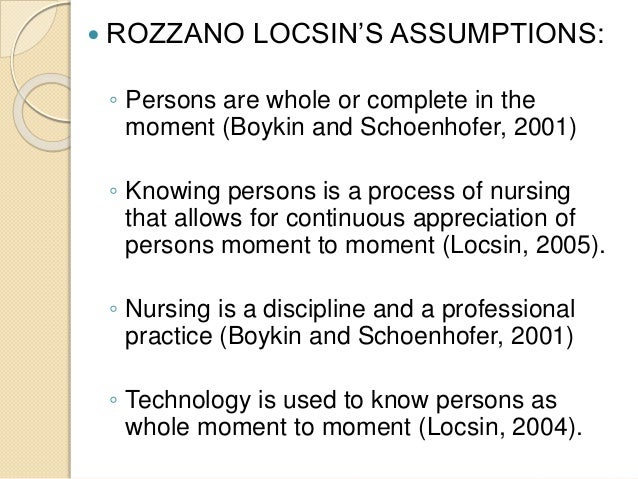 CARING THEORIES By: Locsin, Boykin & Shonhoefer