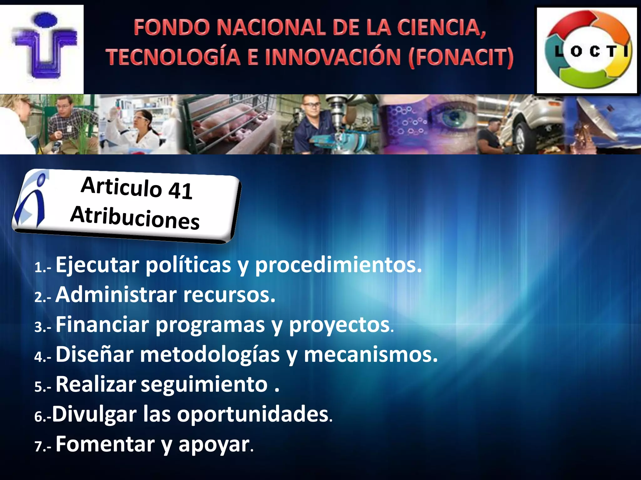 Ley Organica de Ciencia, Tecnologia e Innovacion - Venezuela | PDF