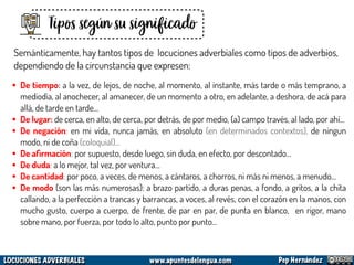 Locuciones adverbiales | PDF