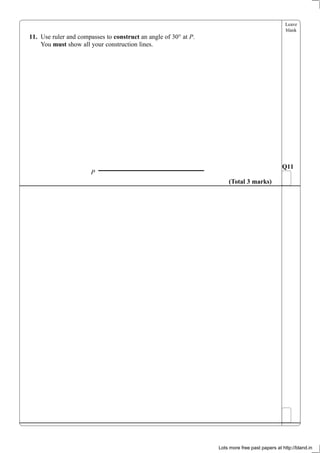 Locus & construction | PDF