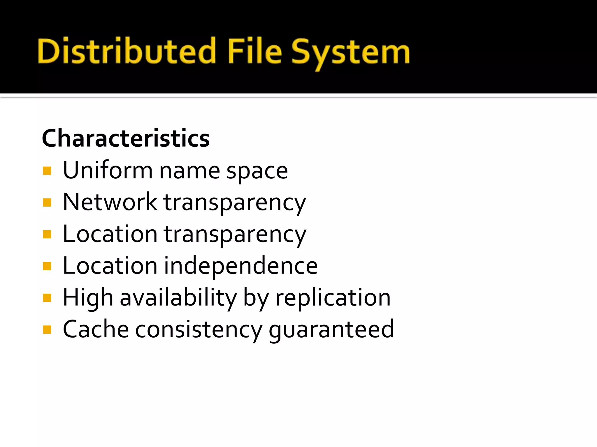Locus Distributed Operating System | PPTX