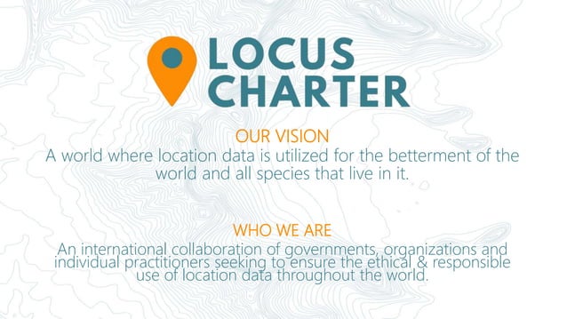 OECD Geospatial Lab - Locus Charter | PPTX | Internet | Computing