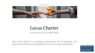 Locus Charter Presentation | PPT