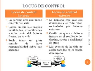 Locus de control | PPT