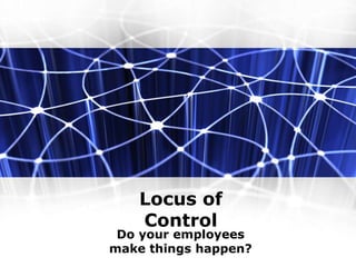 Locus of Control | PPTX
