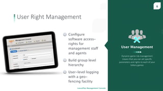 LocusPlay - Lottery Management Console | PPT