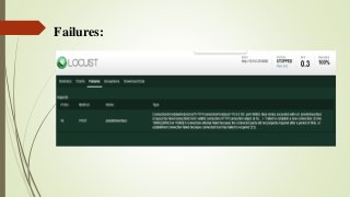 Locust automated api_load_test_framework_development | PPT