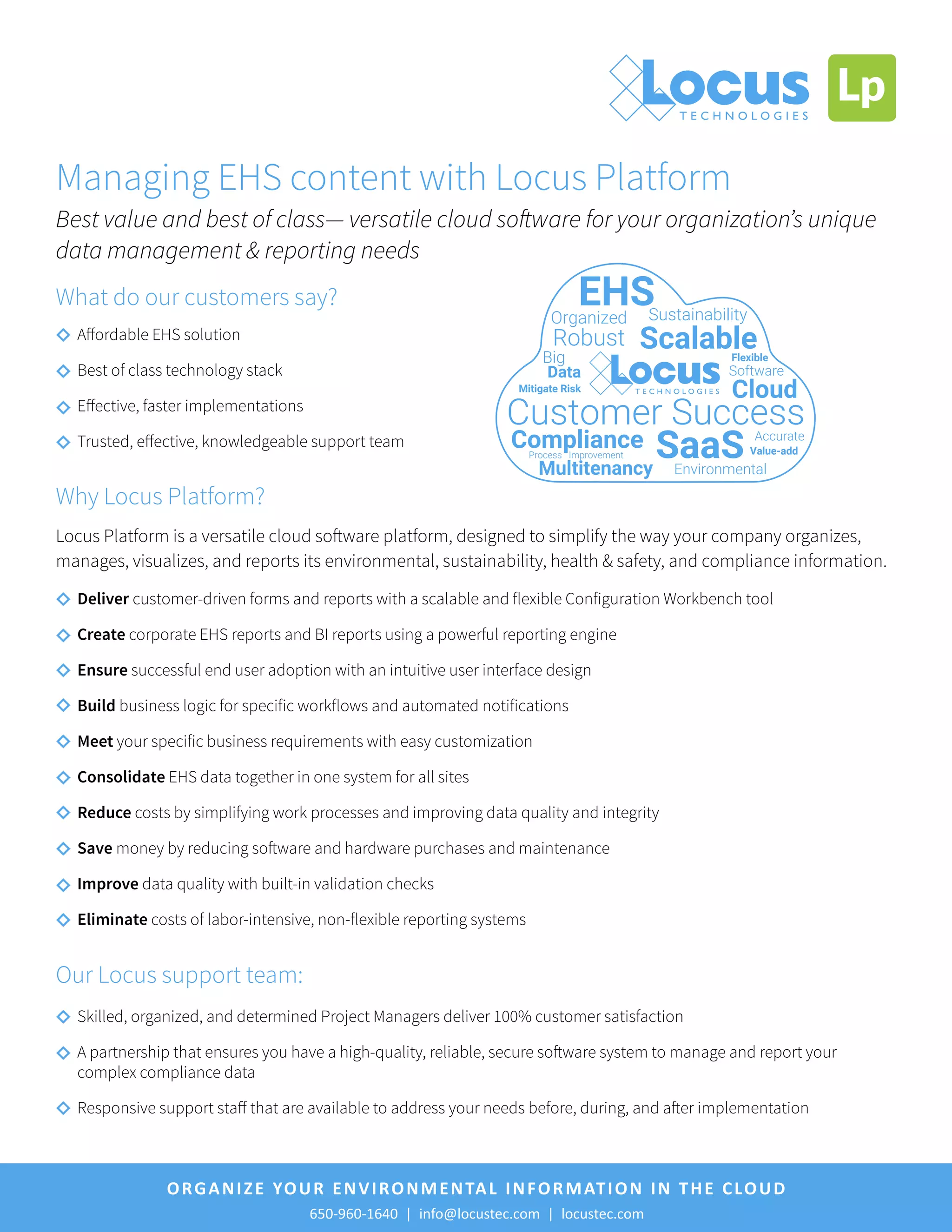 Locus why locus_platform | PDF