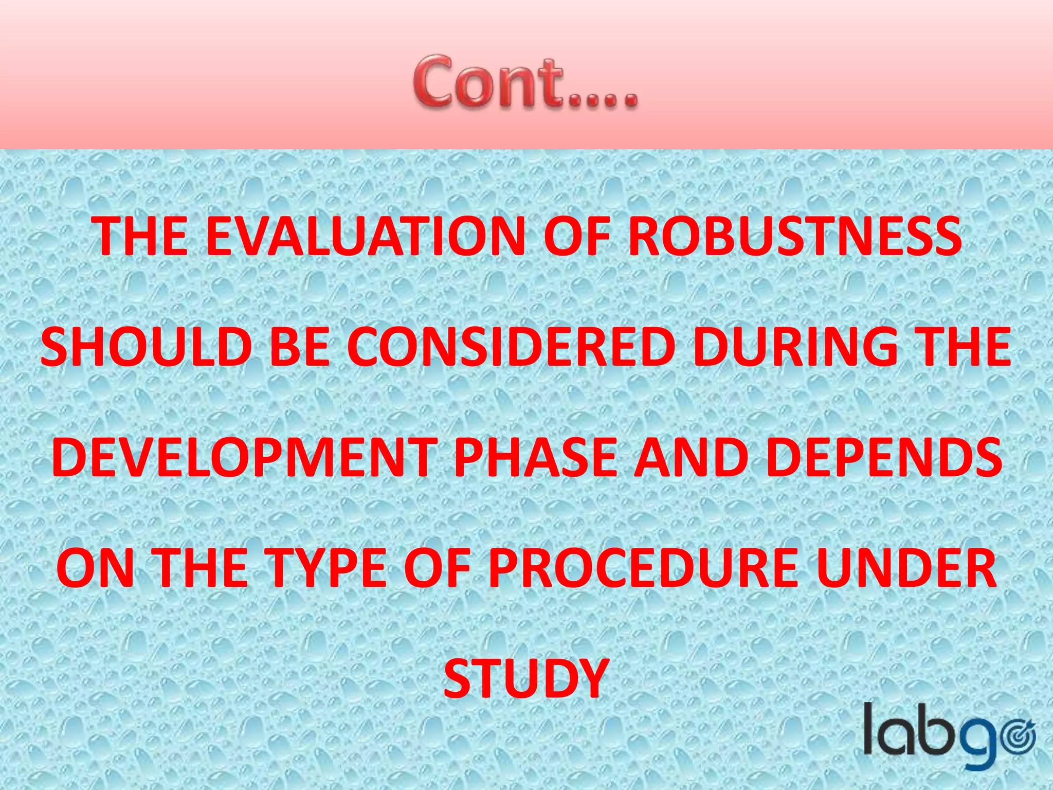 Method Validation - Limit of Detection, Quantitation limits and ...