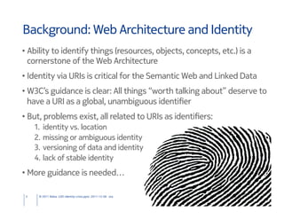 Identity Crisis in Linked Data | PDF | Databases | Computer Software and Applications