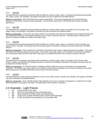 The Level of Development (LOD) Specification 2017 guide | PDF | Desktop ...