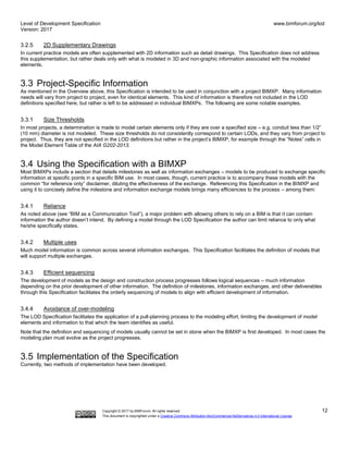 The Level of Development (LOD) Specification 2017 guide | PDF | Desktop ...