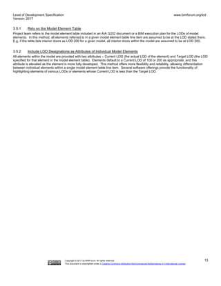 The Level of Development (LOD) Specification 2017 guide | PDF | Desktop ...