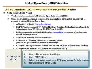 Lessons Learned from Lod Failure and Big Data : The Future Trend | PPTX